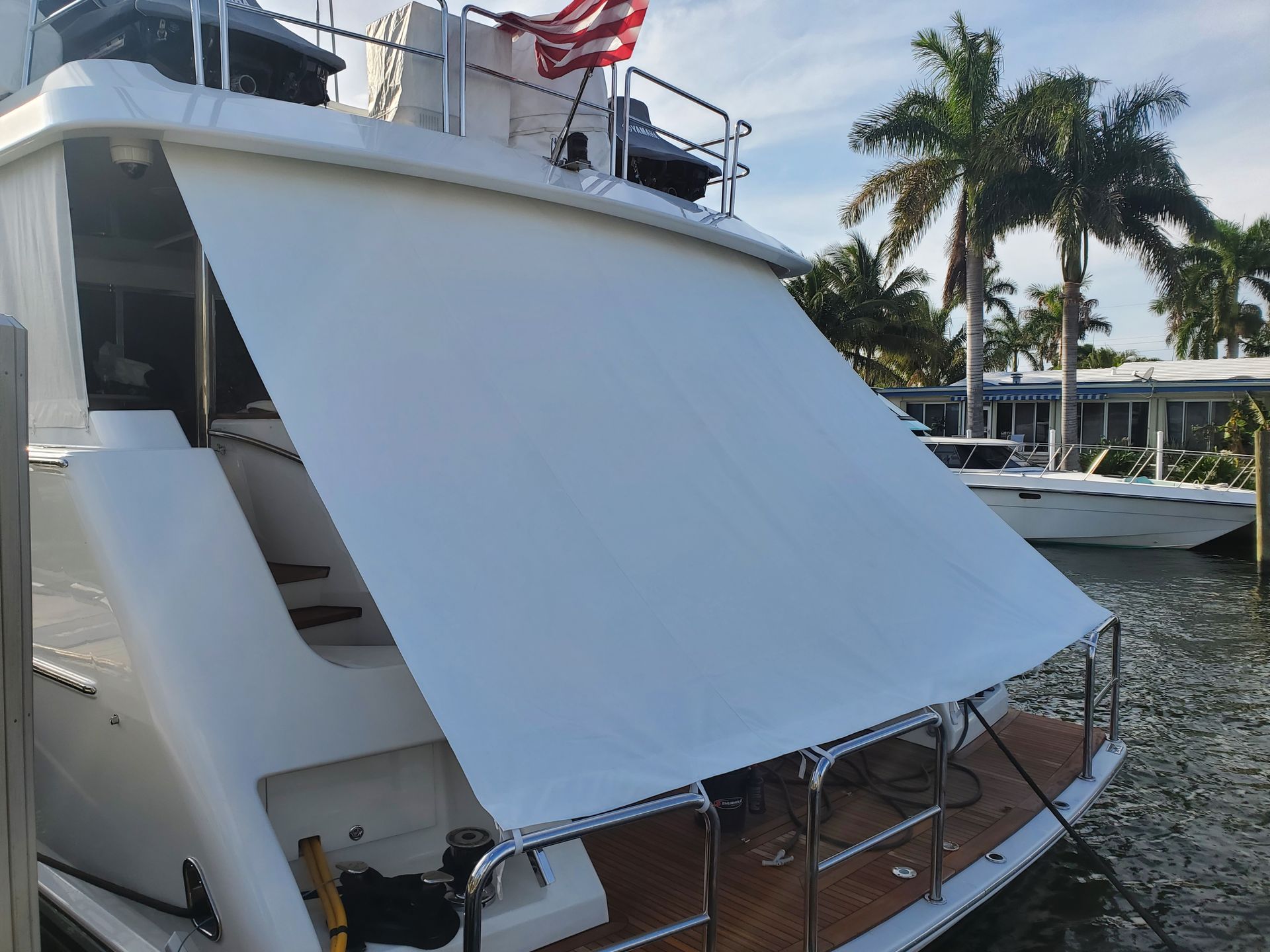 Windshield Covers & Privacy Shades Gallery | Bluewater Yacht Canvas