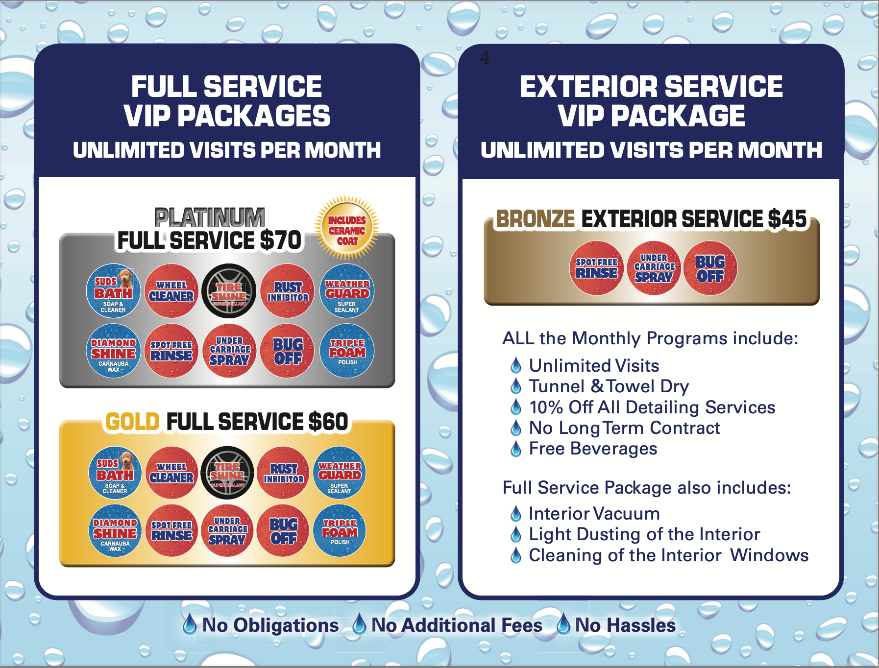 Chesapeake Car Wash VIP Packages | Annapolis, MD