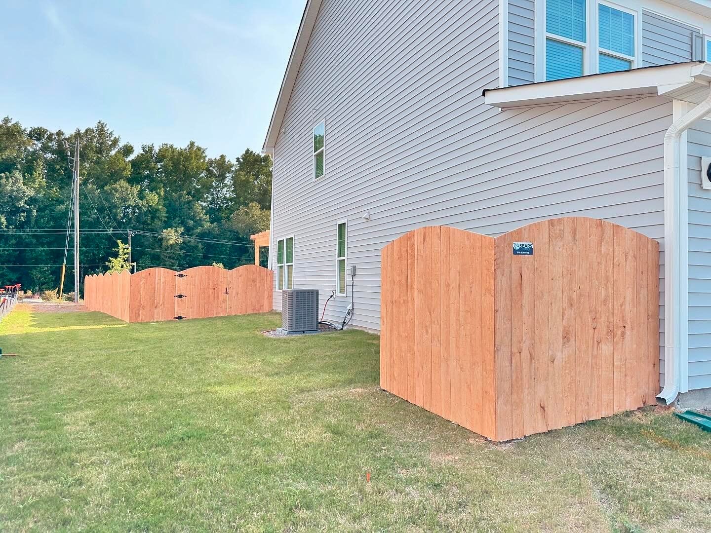 Wood Fence Installation | Fuquay-Varina NC | Sears Fence
