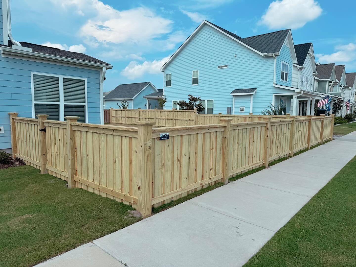 Wood Fence Installation | Fuquay-Varina NC | Sears Fence