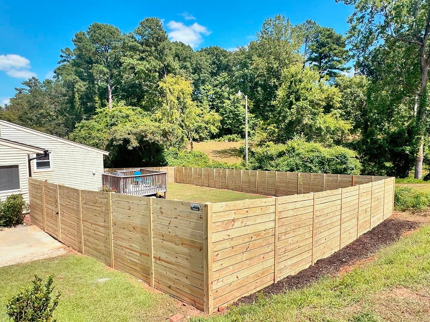 Wood Fence Installation | Fuquay-Varina NC | Sears Fence