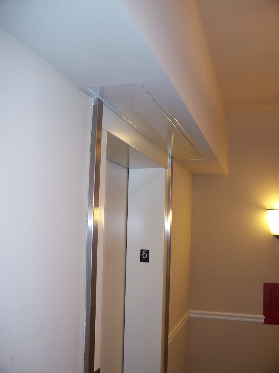 Elevator Smoke Curtains by Smoke Guard