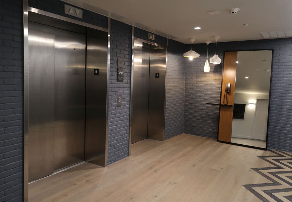 Elevator Smoke Curtains by Smoke Guard