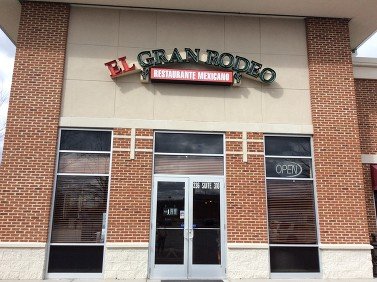 Gran Rodeo Mexican Bar & Grill Dinner Menu Chesapeake