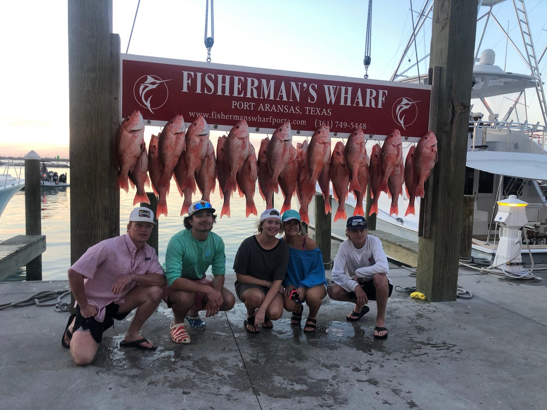 Snapper Fishing Port Aransas, TX | Rebel Charters