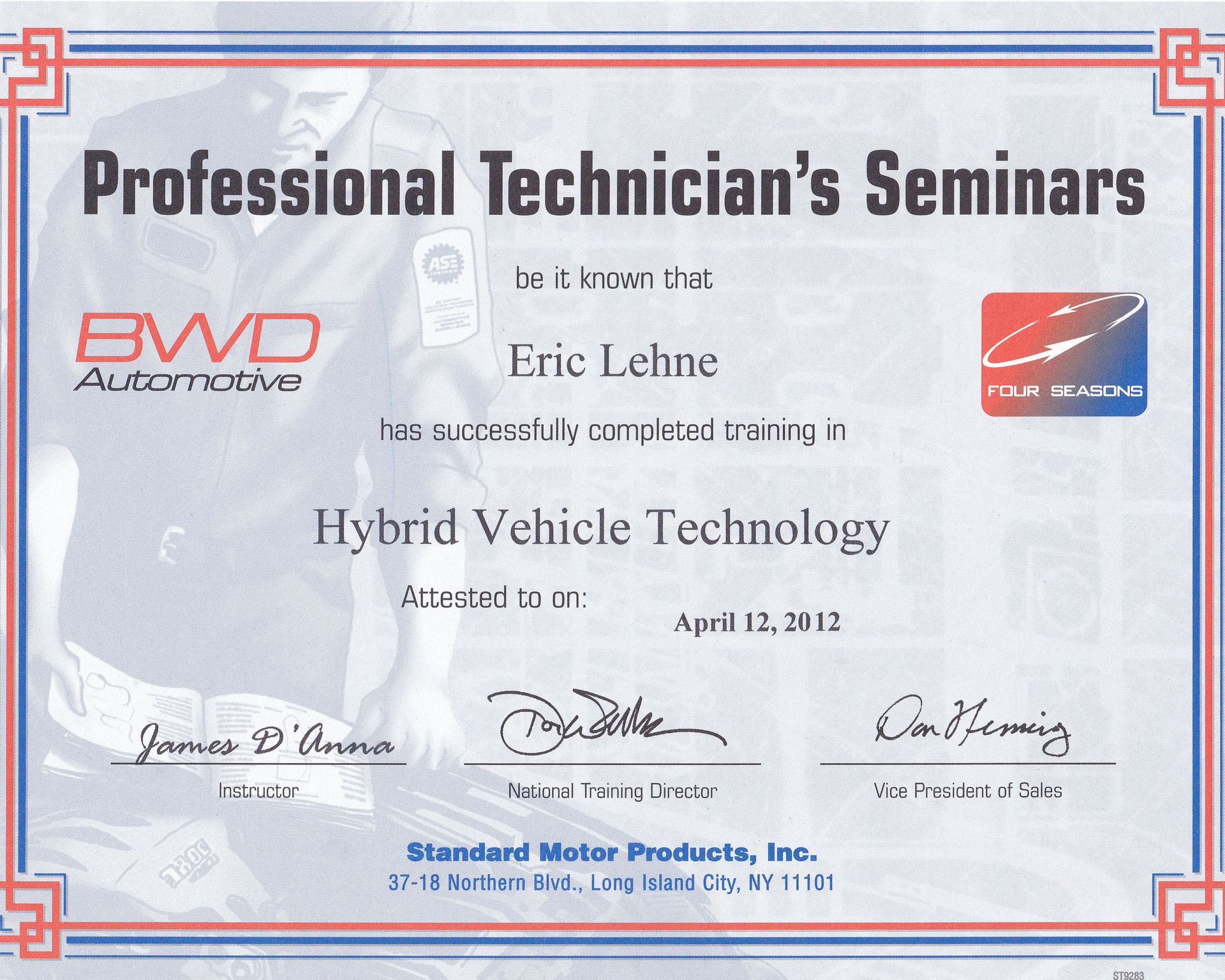 Our Certifications | Hoffman's Foreign Auto LLC