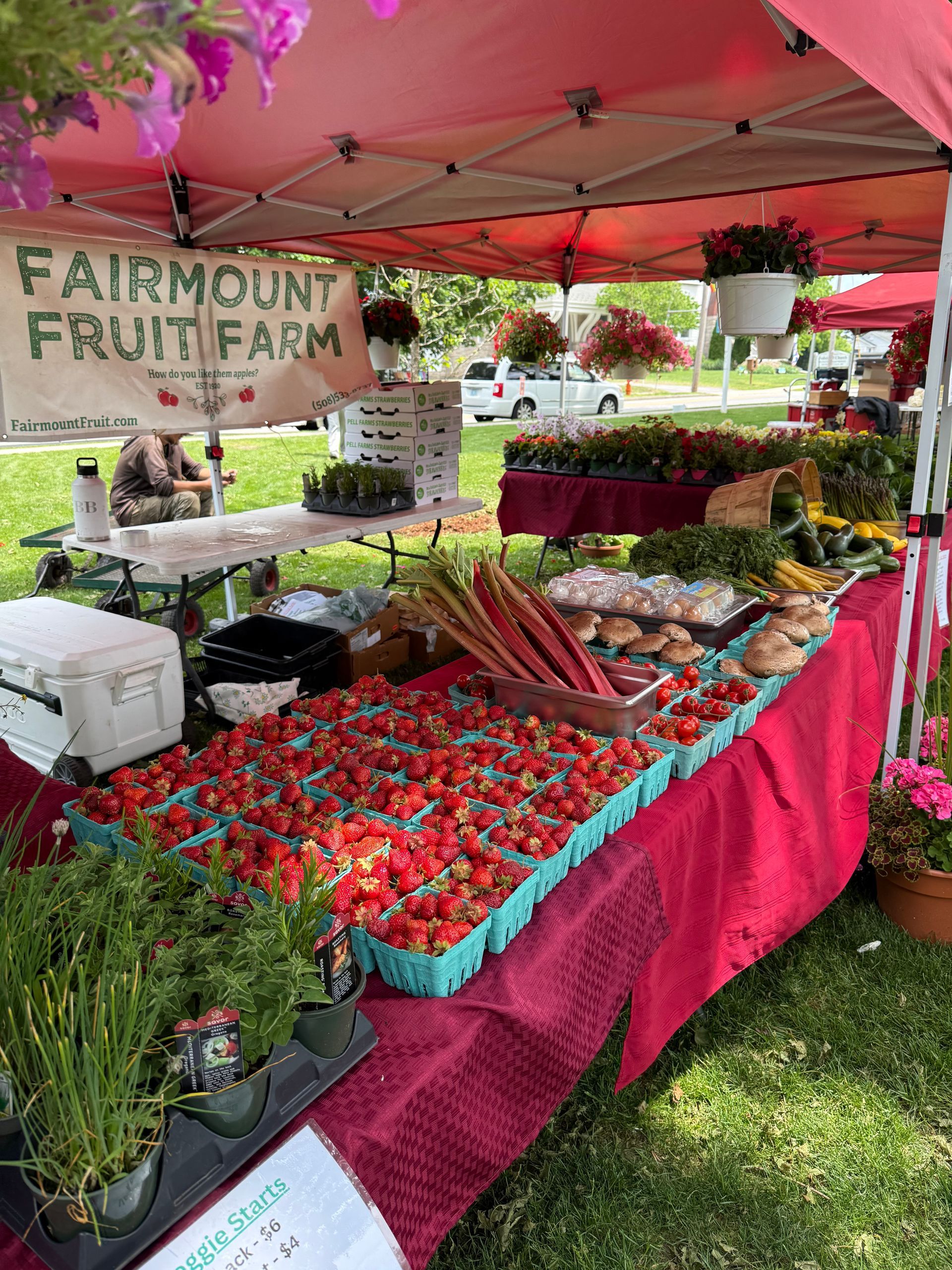Farmers' Markets | Fairmount Fruit Farm Franklin, MA