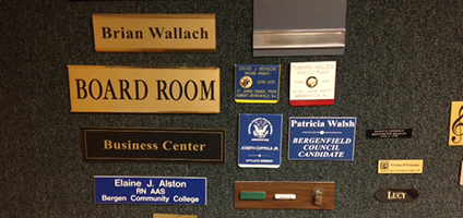 Name Plate Services and Design | Bergenfield, NJ