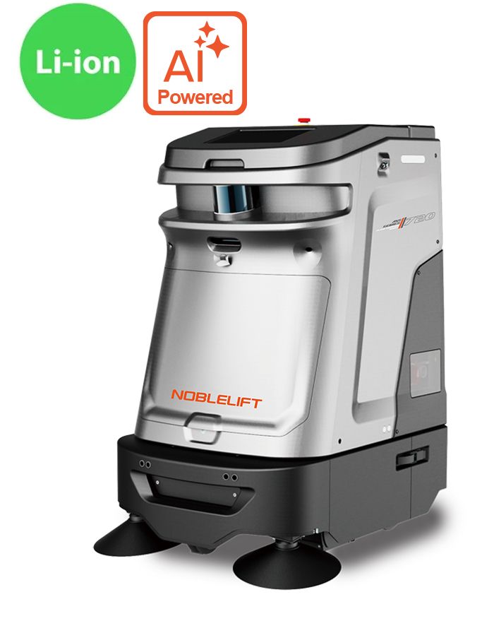 ANS720 Lithium AI powered AGV sweeper Robot, Noblelift