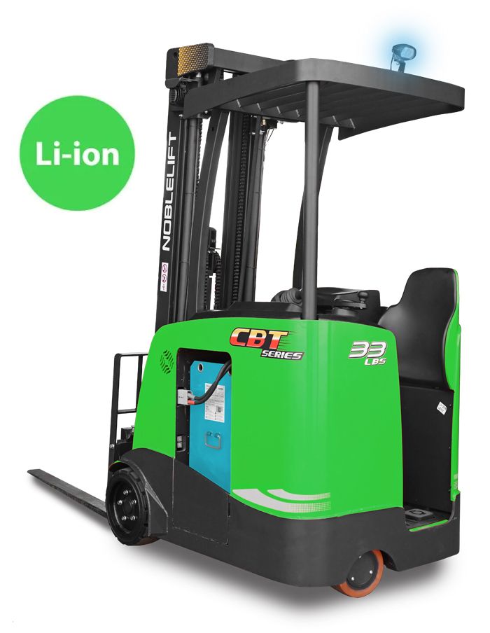 CBT33-40 Lithium Stand-Up Counterbalance Forklift | Noblelift