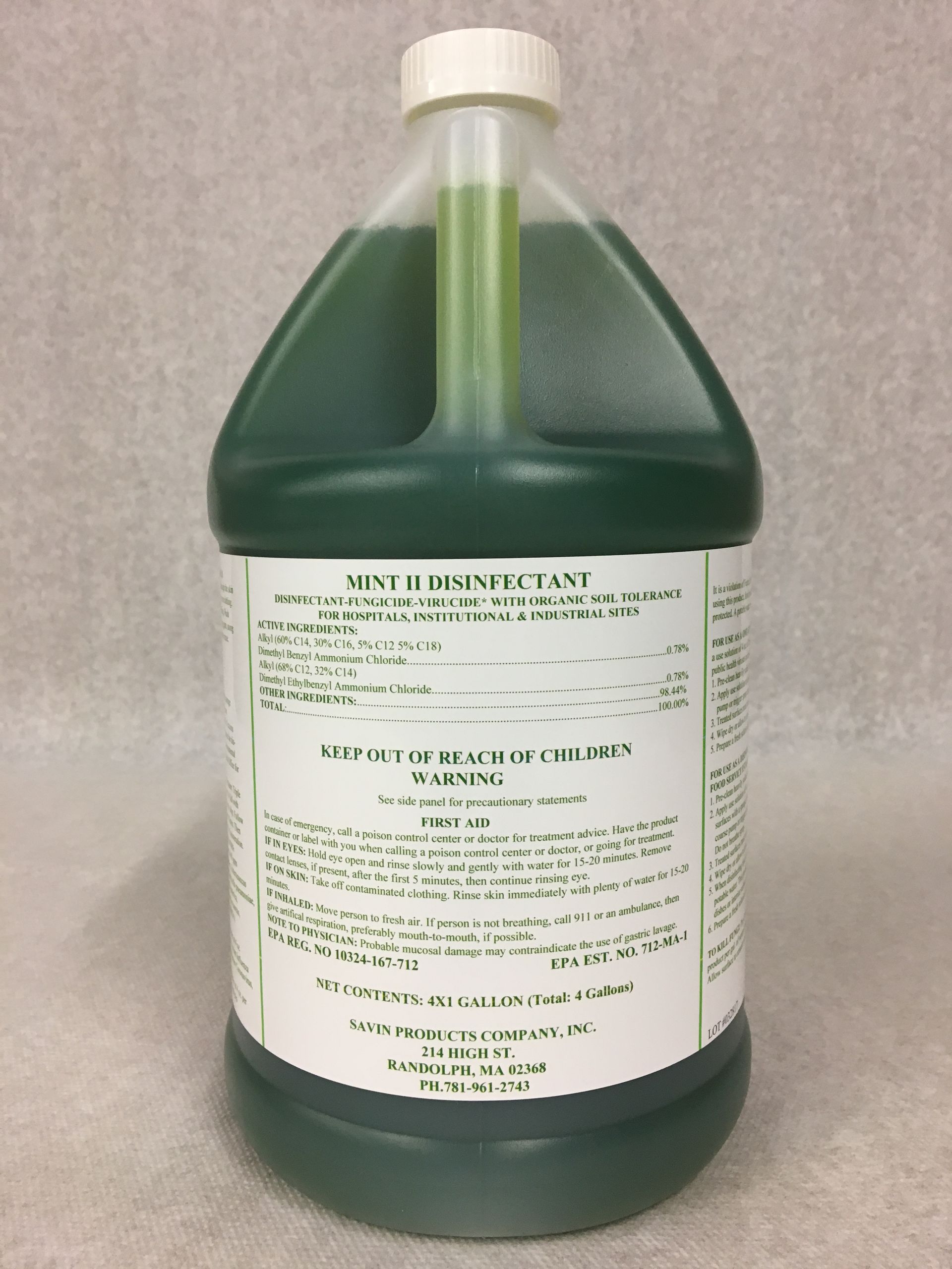 Multipurpose Disinfectants | Randolph, MA - Savin Products