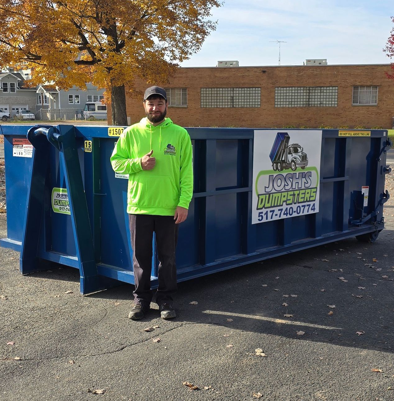 Dumpster Rentals Coldwater, MI | Josh's Dumpsters