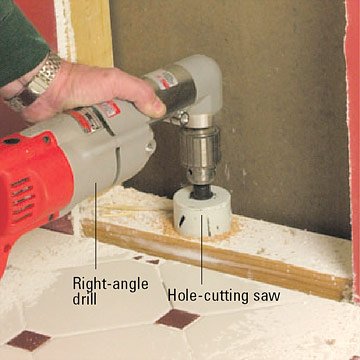 How to Run Pipes Through Walls and Floors for DIY Plumbing Work
