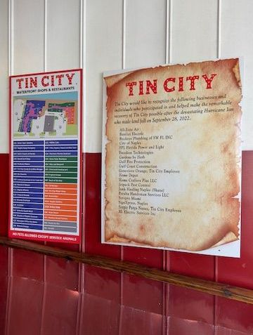 Tin City Waterfront Shop Directory