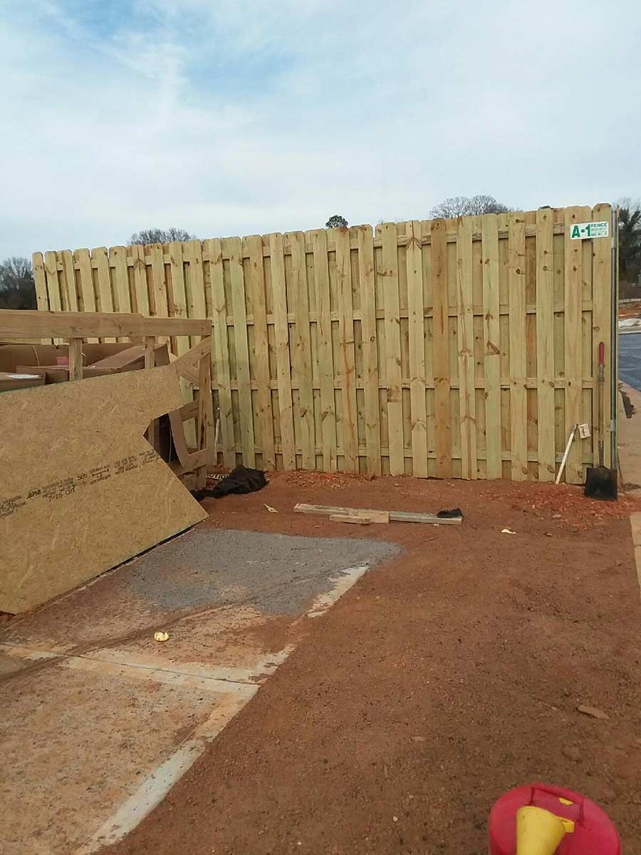 Commercial Wood Fencing Installation | Rock Hill, SC