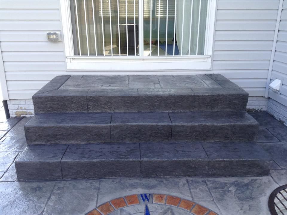 Steps Gallery | American Custom Concrete