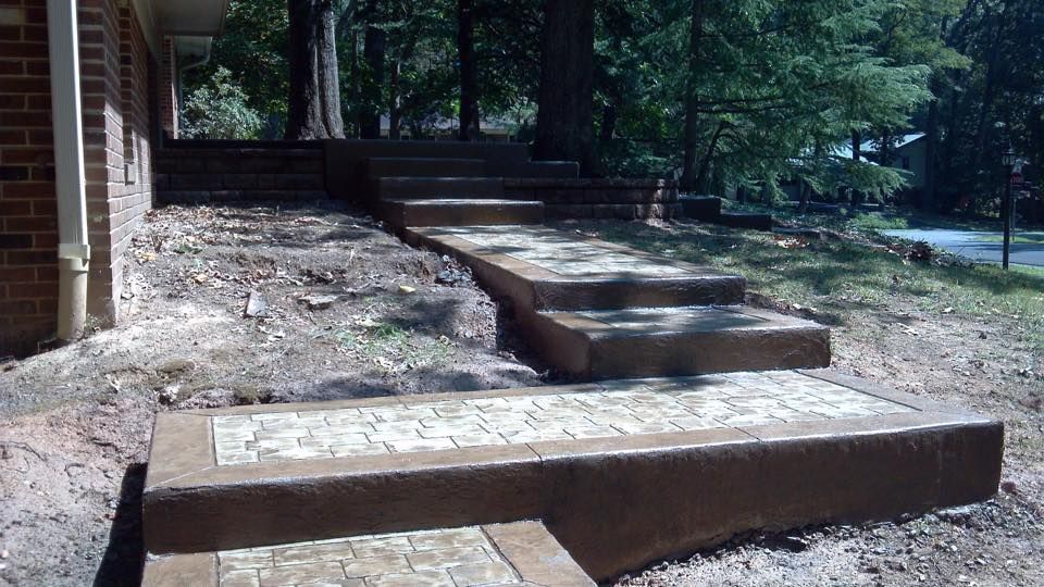 Steps Gallery | American Custom Concrete
