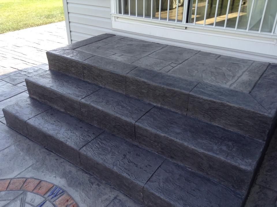 Steps Gallery | American Custom Concrete