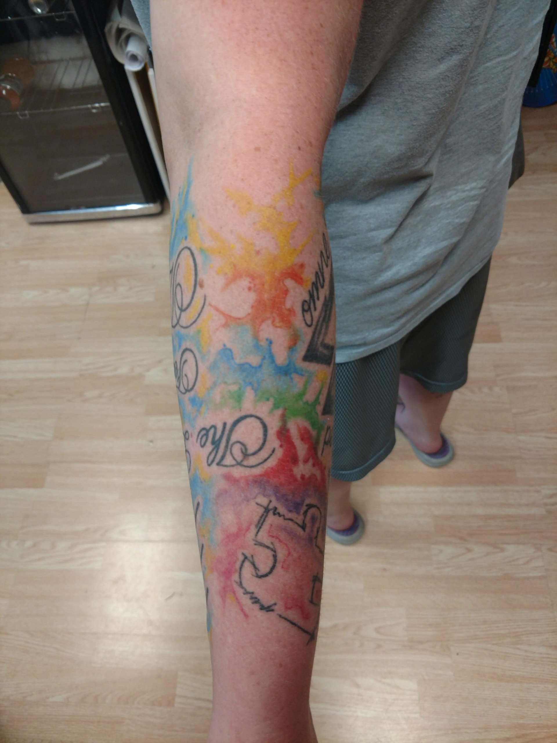Branded Man Tattoo | Tattoos by Isaac | Grand Forks, ND
