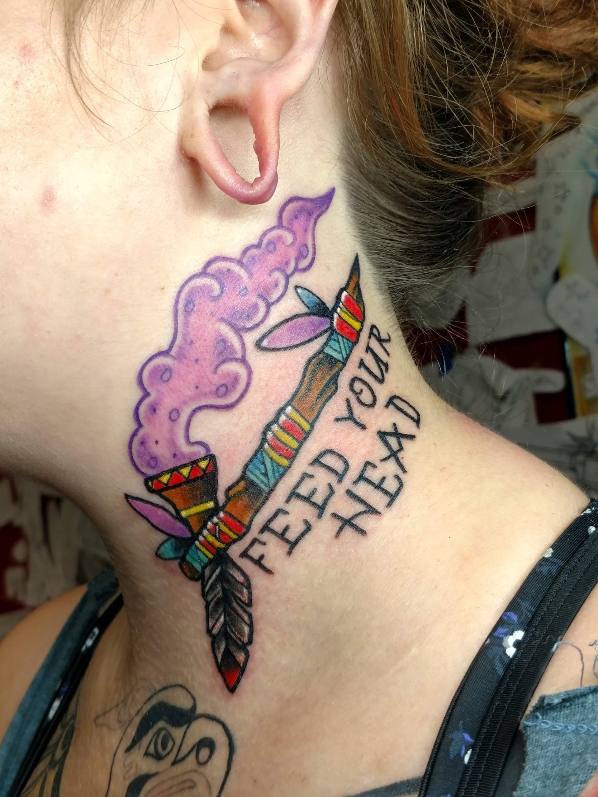 Branded Man Tattoo | Tattoos by Isaac | Grand Forks, ND