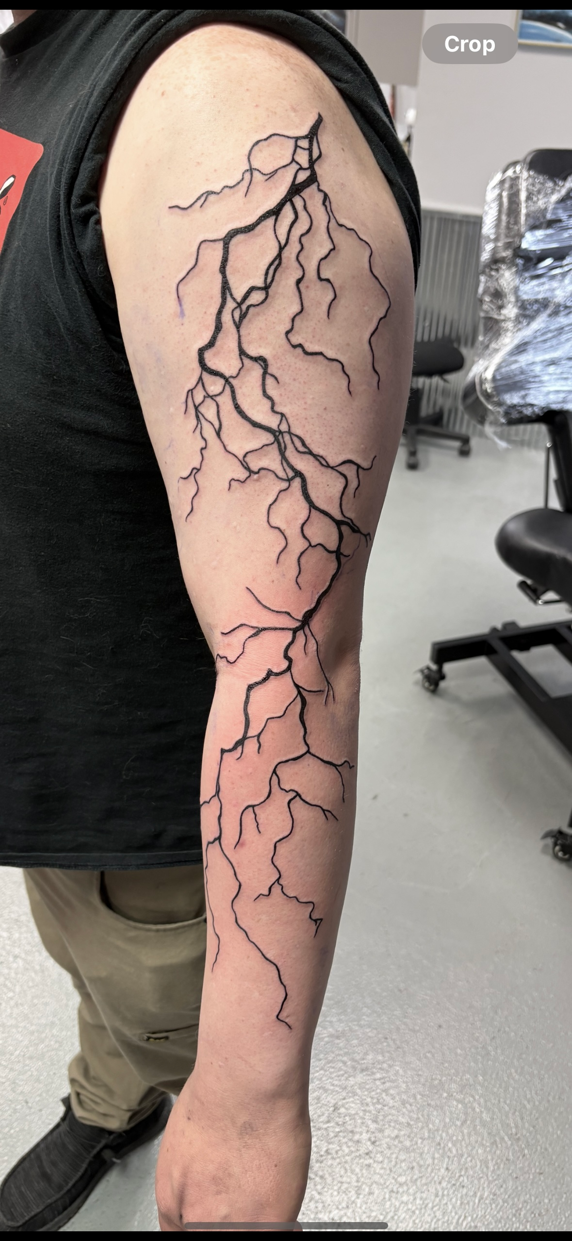 Branded Man Tattoo | Tattoos by Oli | Grand Forks, ND