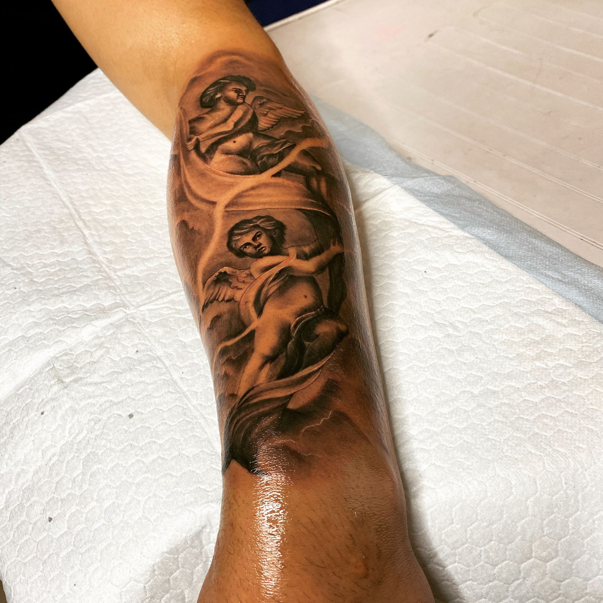 Branded Man Tattoo | Tattoos by Sergio | Grand Forks, ND
