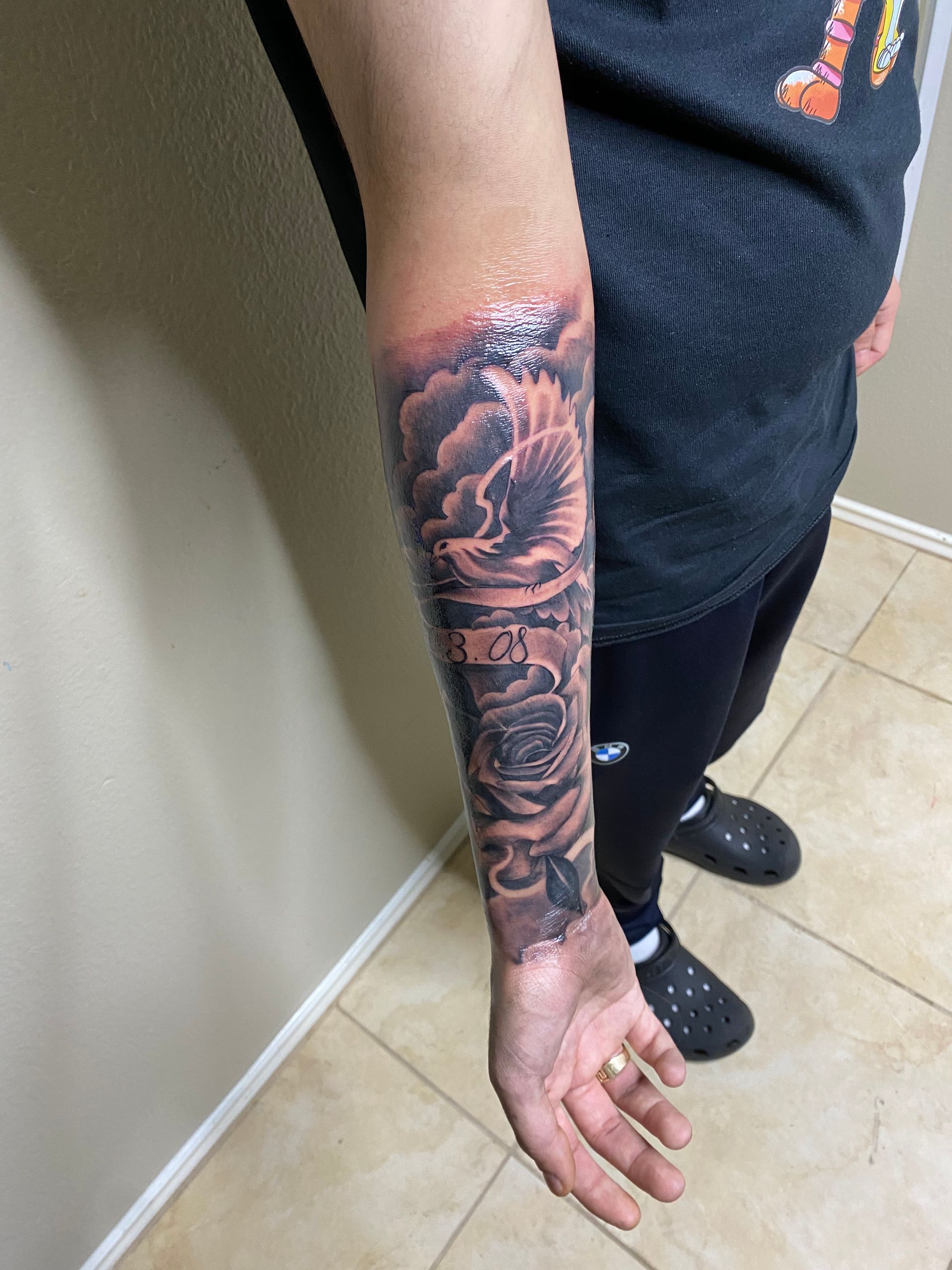 Branded Man Tattoo | Tattoos by Sergio | Grand Forks, ND