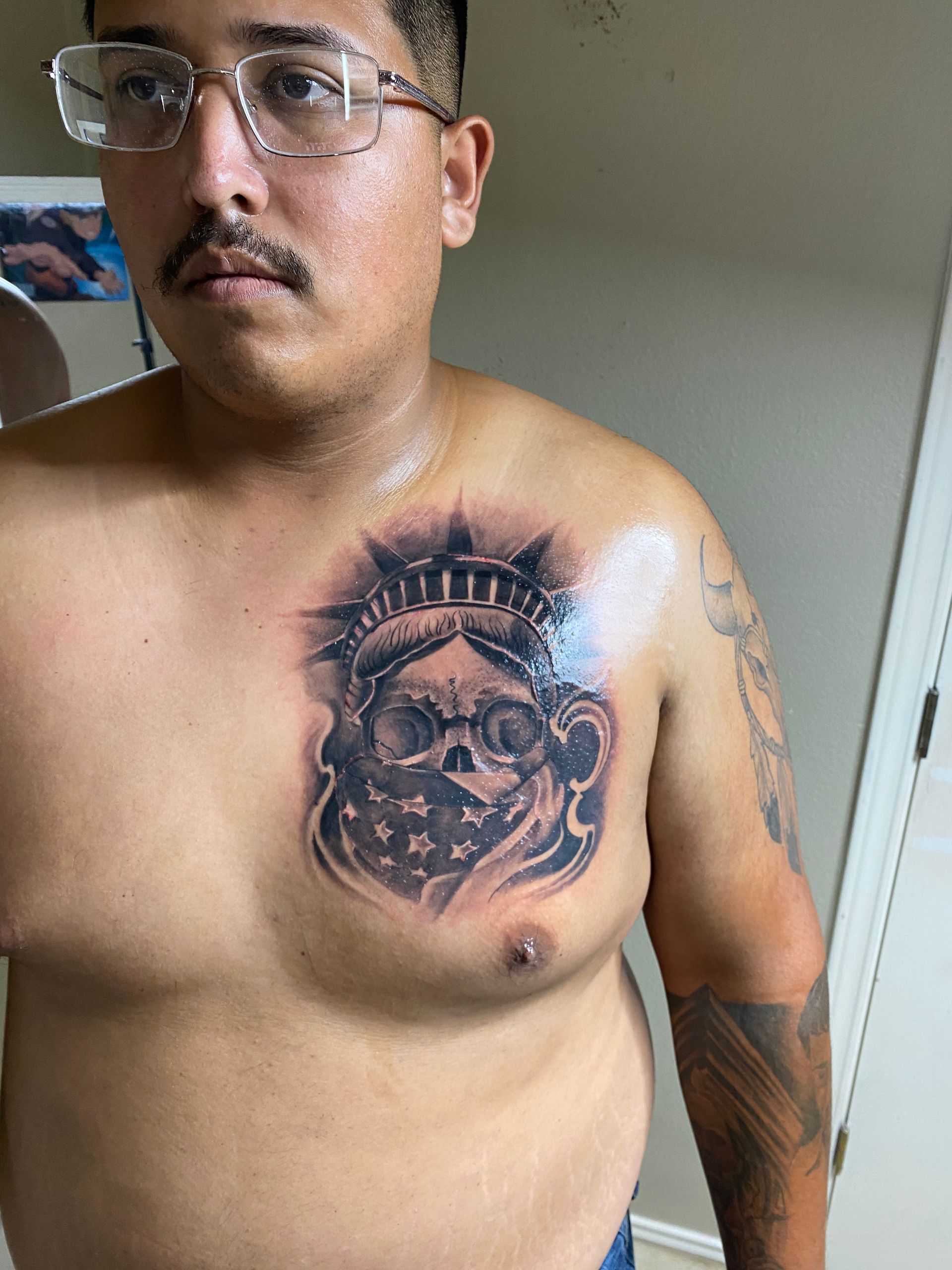 Branded Man Tattoo | Tattoos by Sergio | Grand Forks, ND