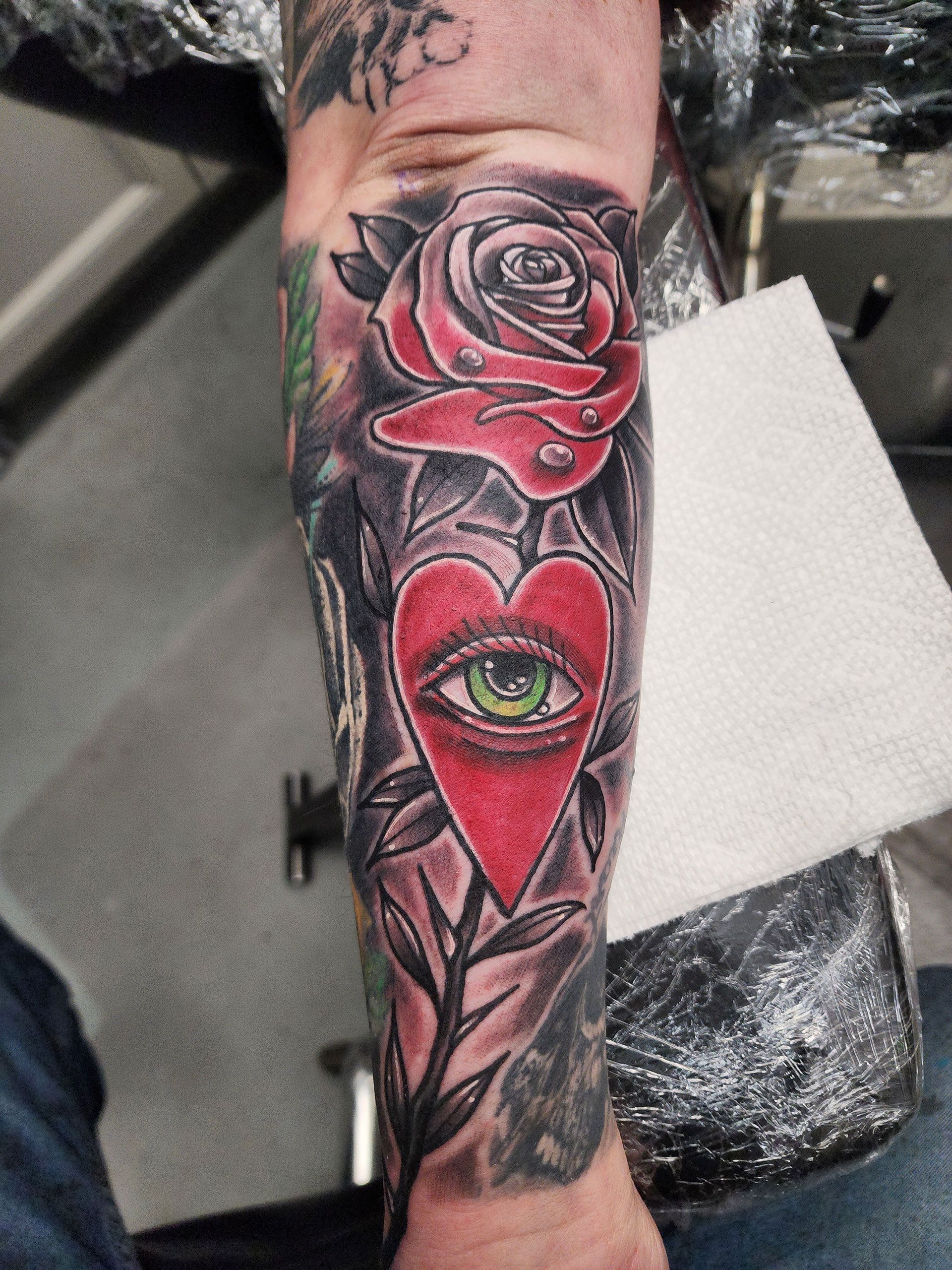 Branded Man Tattoo | Tattoos by Isaac | Grand Forks, ND