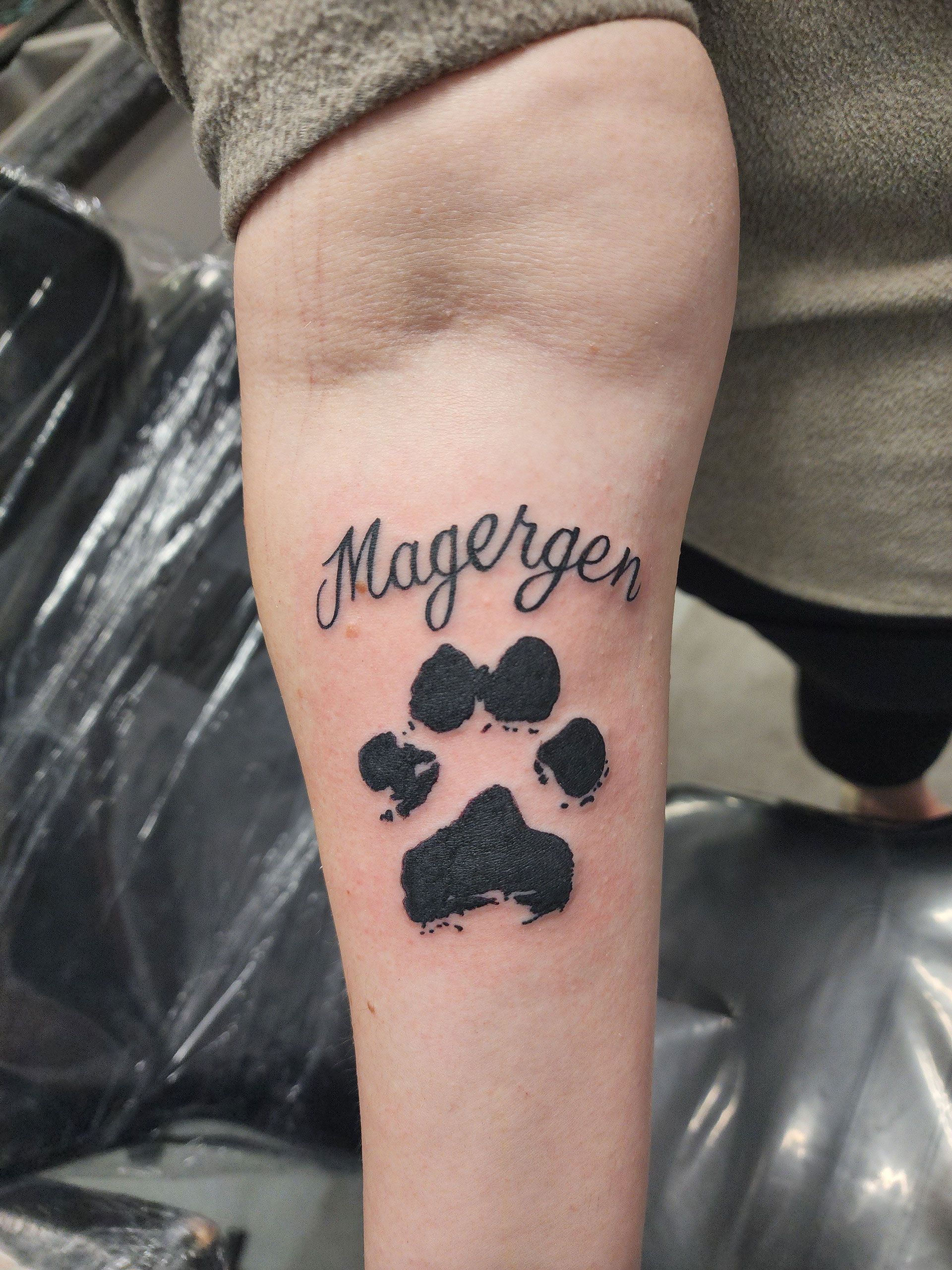 Branded Man Tattoo | Tattoos by Isaac | Grand Forks, ND