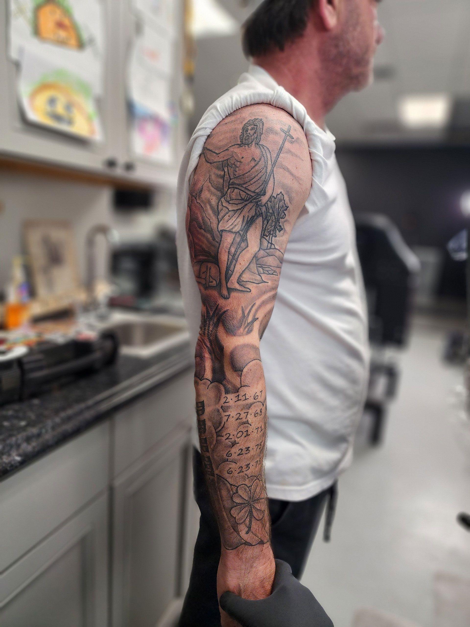 Branded Man Tattoo | Tattoos by Isaac | Grand Forks, ND