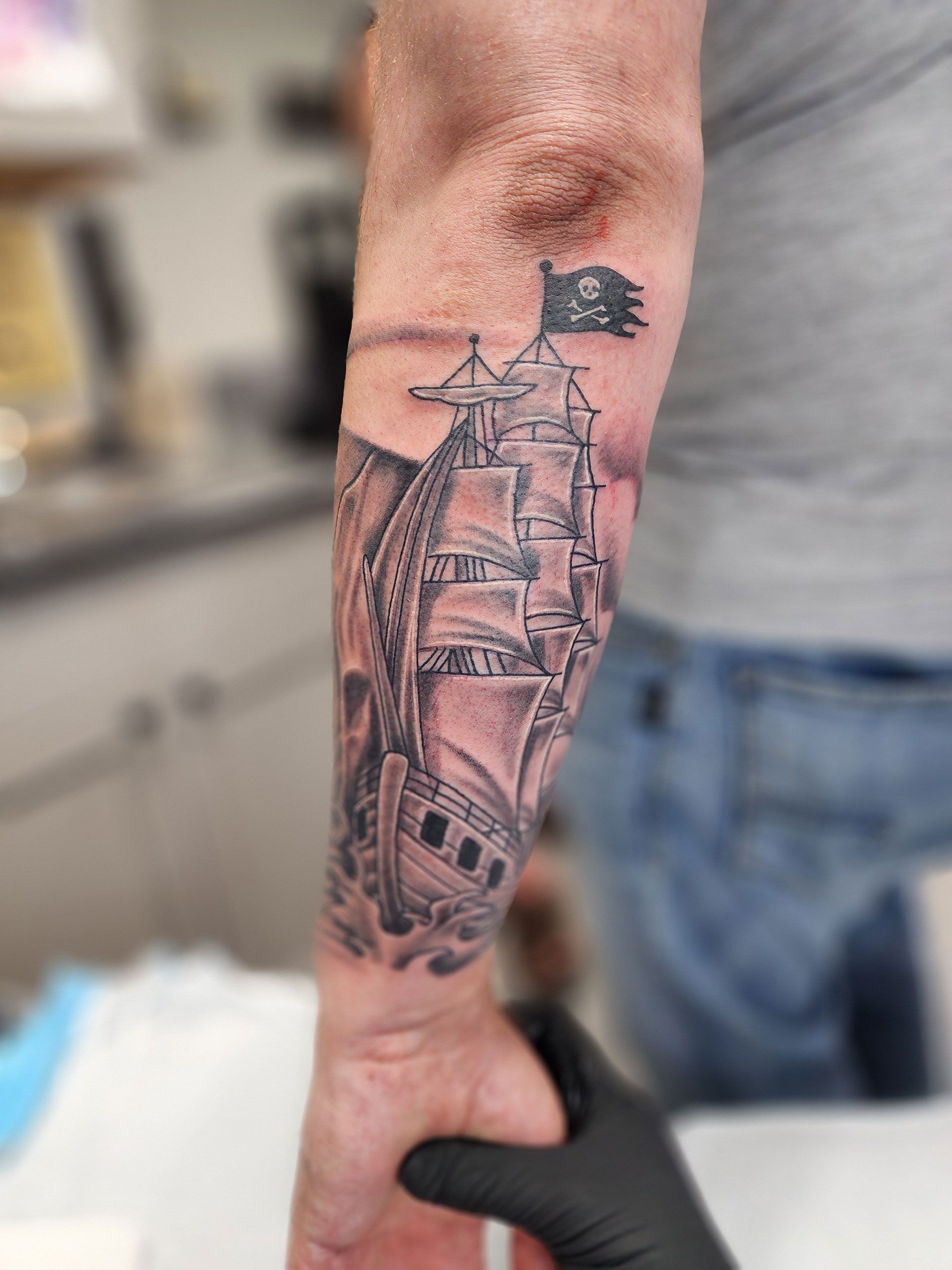 Branded Man Tattoo | Tattoos by Isaac | Grand Forks, ND