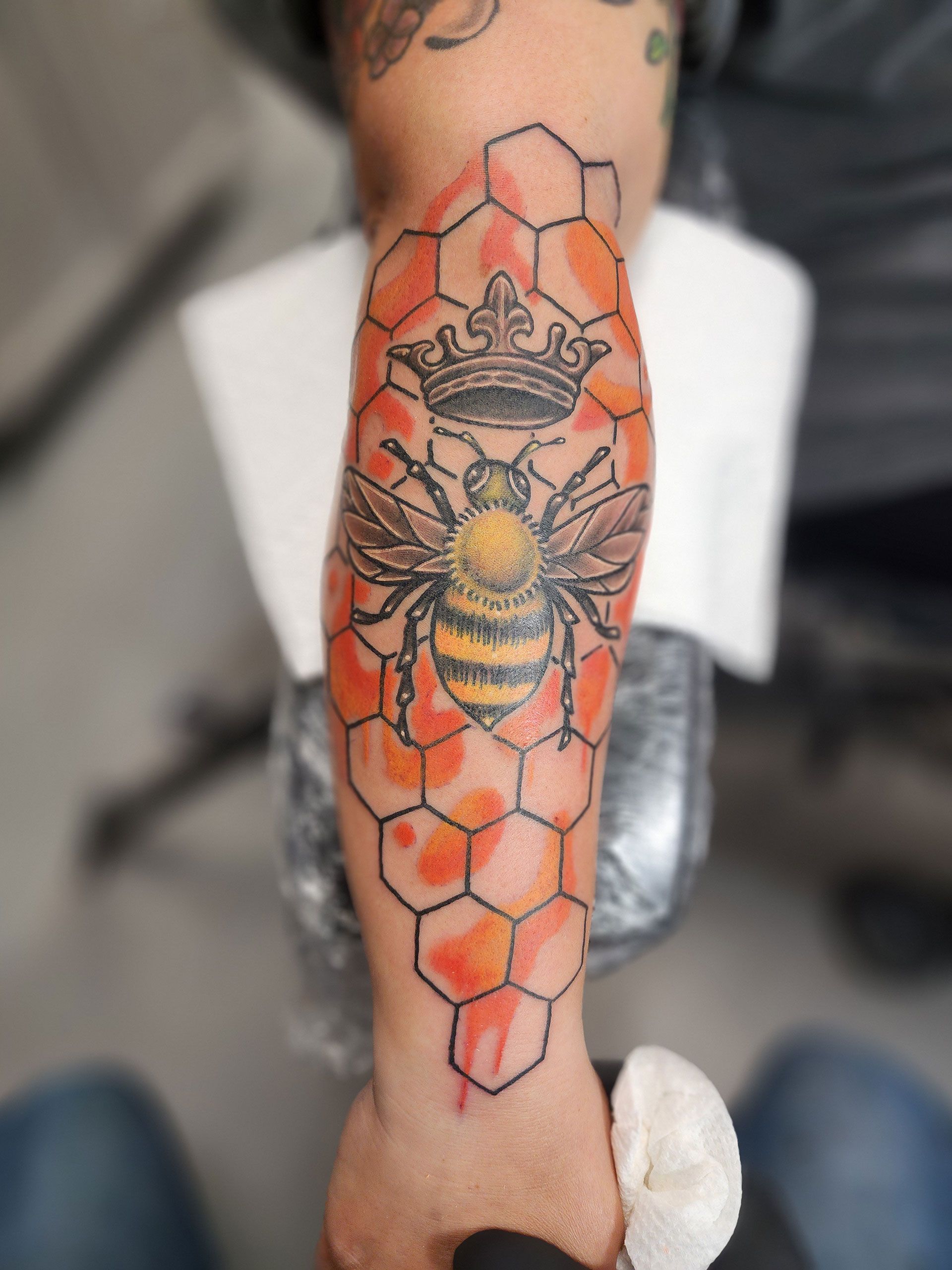 Branded Man Tattoo | Tattoos by Isaac | Grand Forks, ND