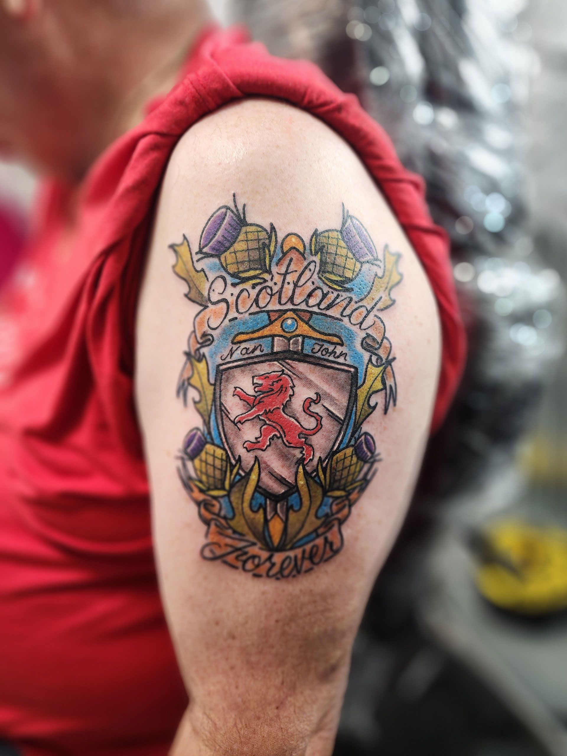 Branded Man Tattoo | Tattoos by Isaac | Grand Forks, ND