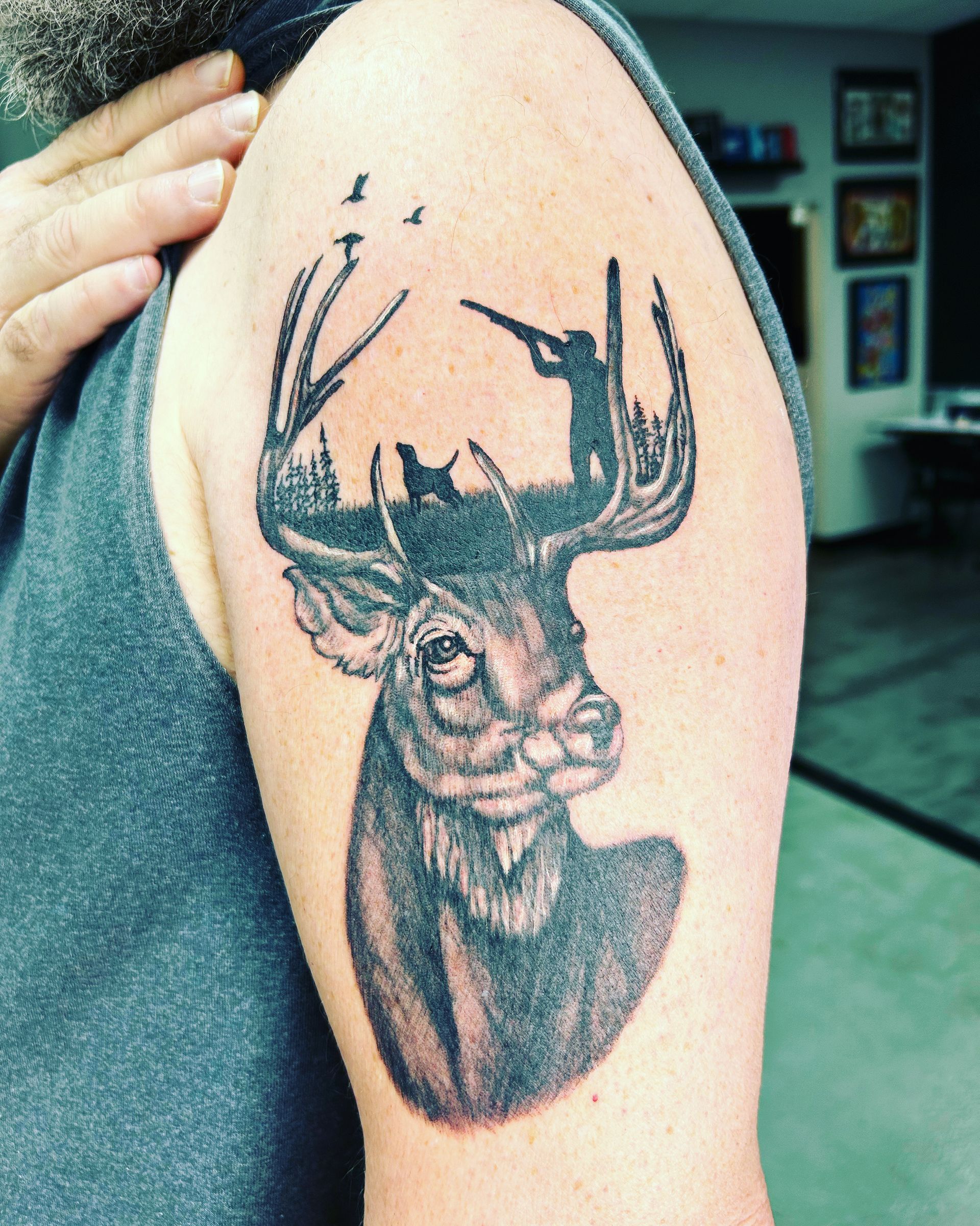 Branded Man Tattoo | Tattoos by Liliia | Grand Forks, ND