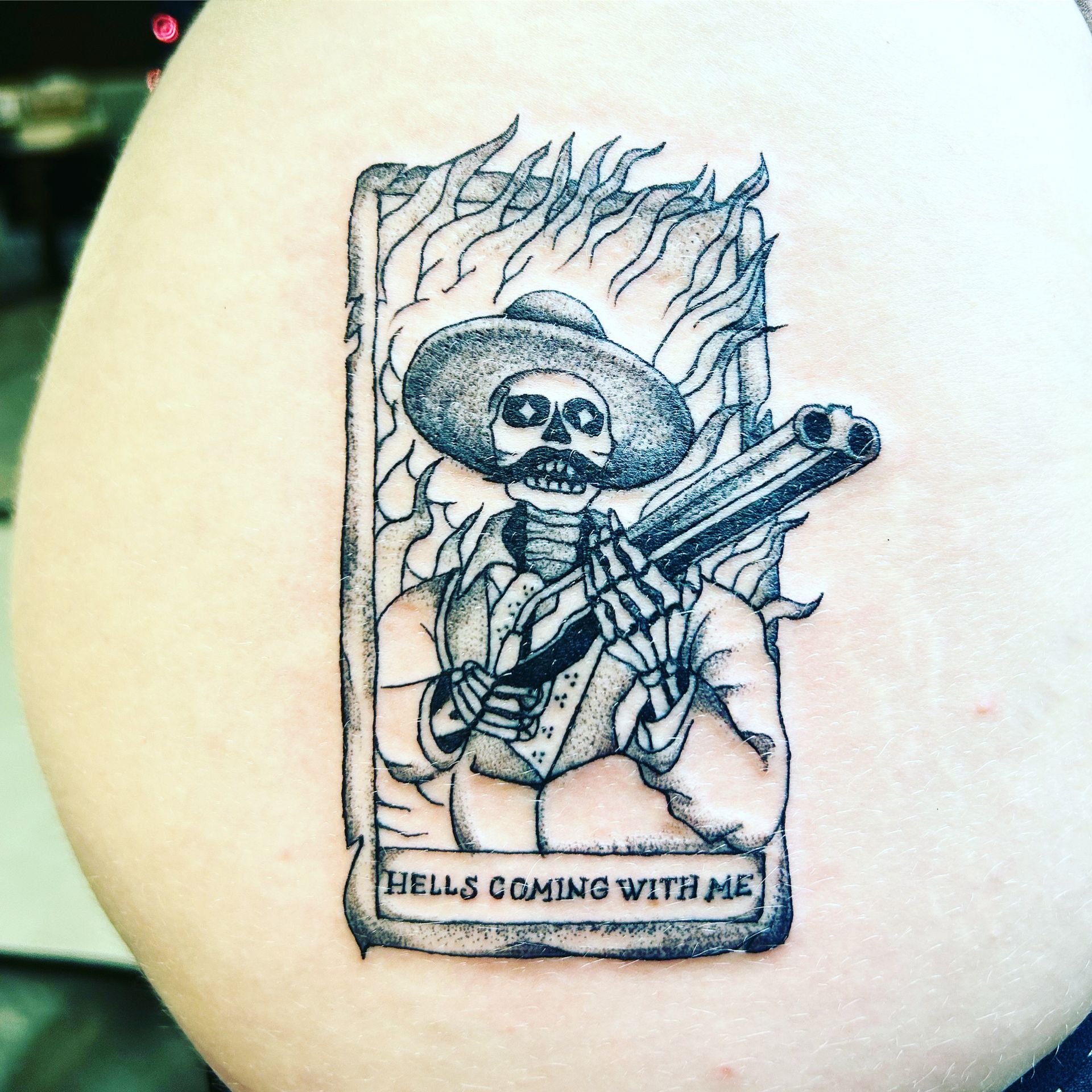 Branded Man Tattoo | Tattoos by Liliia | Grand Forks, ND