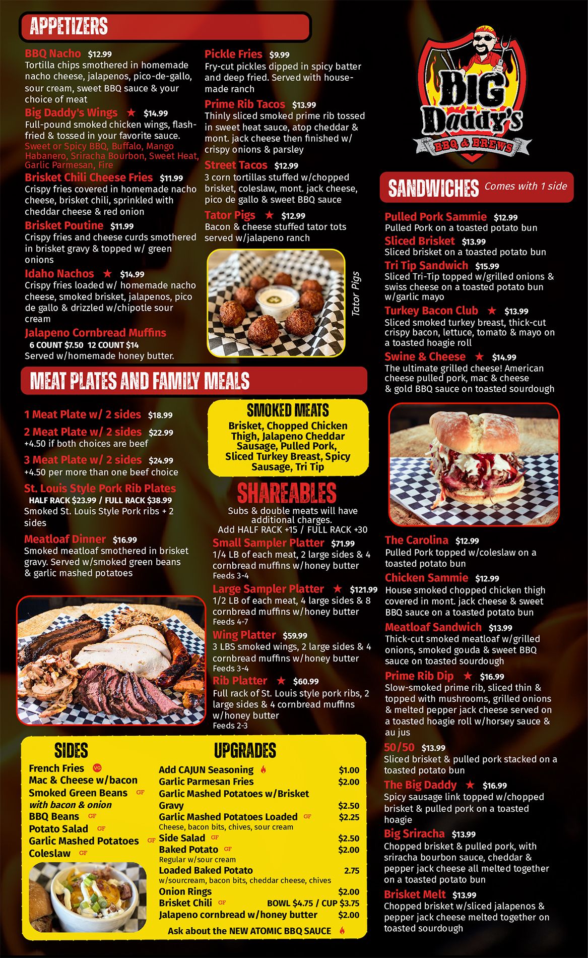 BBQ Menu | Meridian, ID