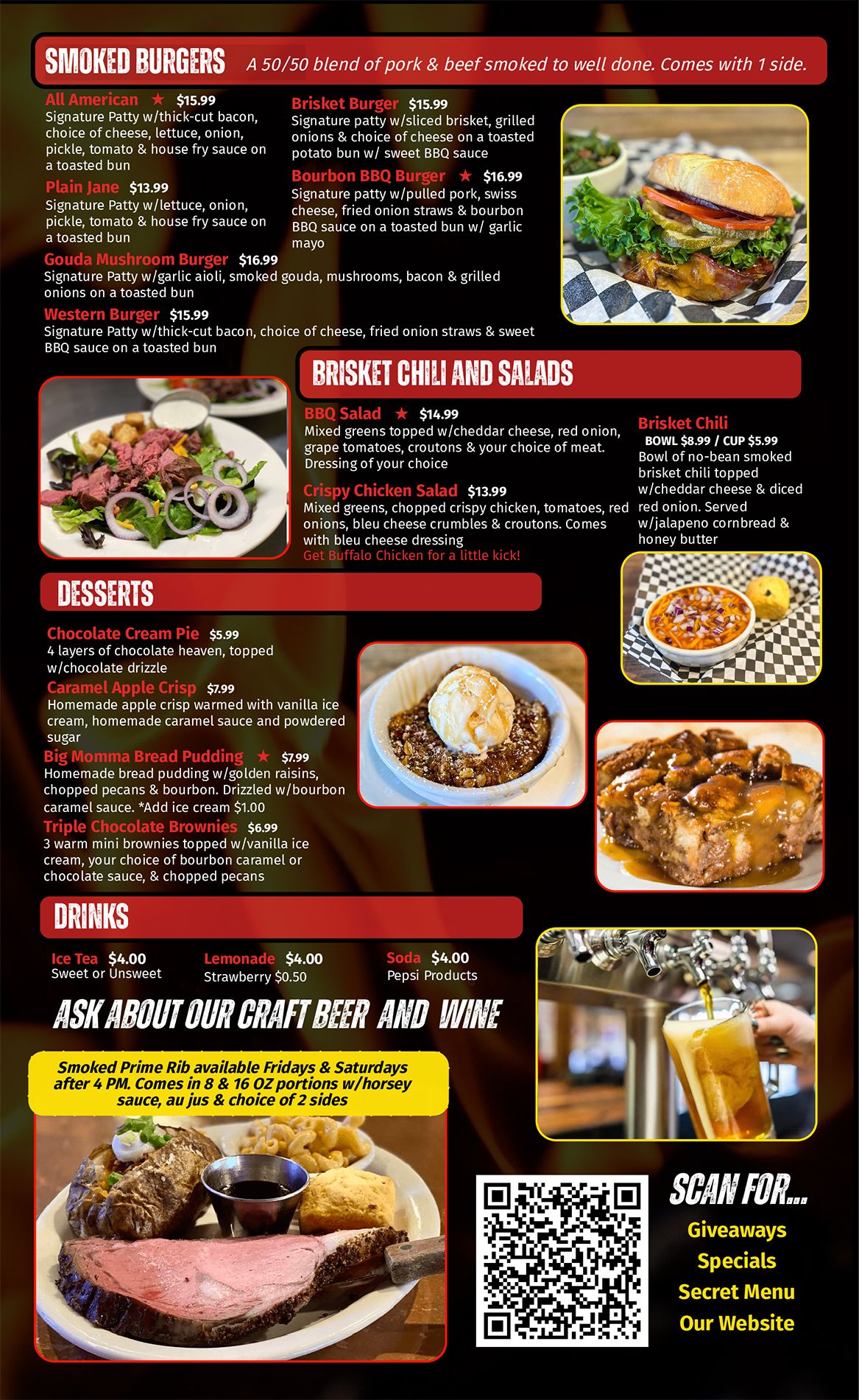 BBQ Menu | Meridian, ID