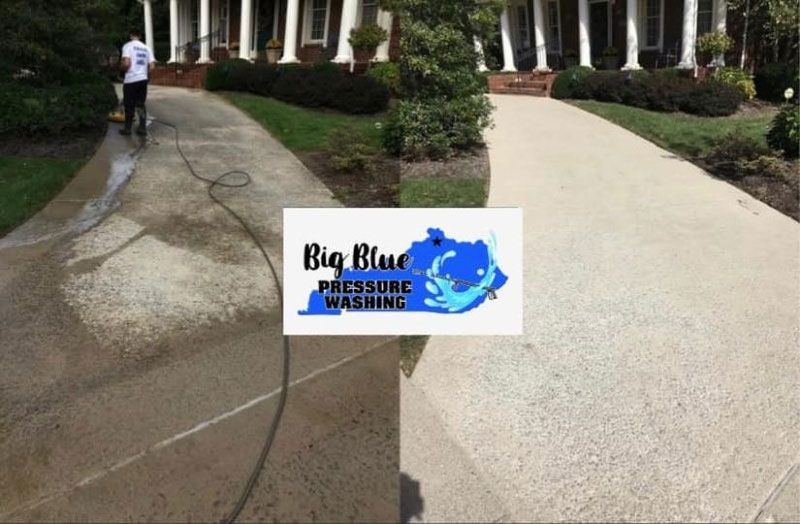 Pressure Washing Services | Big Blue Pressure Washing | N. KY