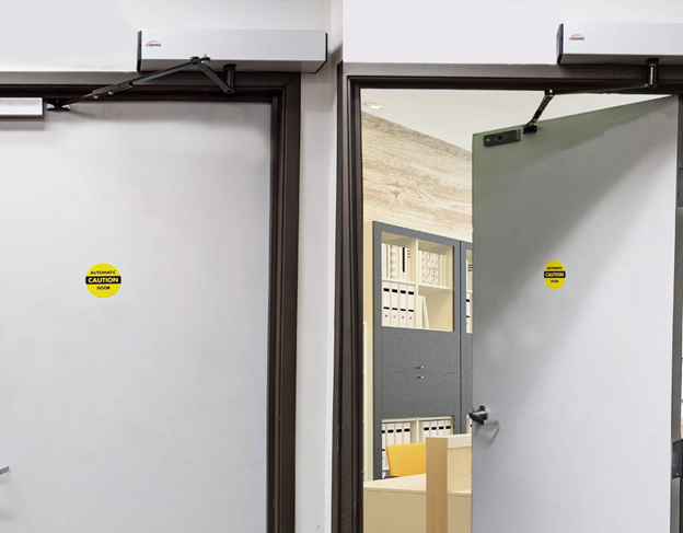 Automatic Door Install | Revolving | Upgrade | NE Ohio
