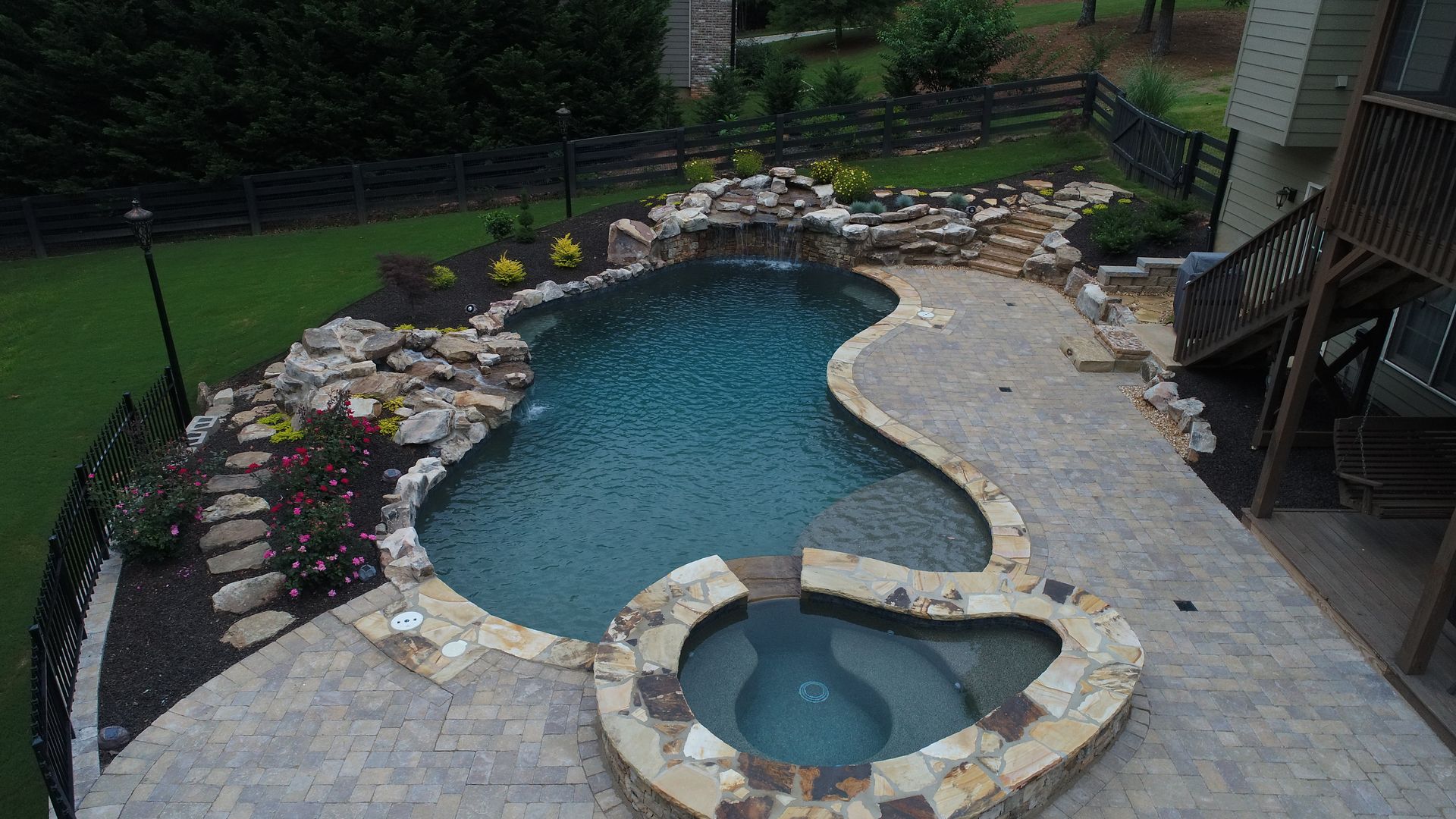 Freeform Pools Gallery | Aqua Design Pools & Spas