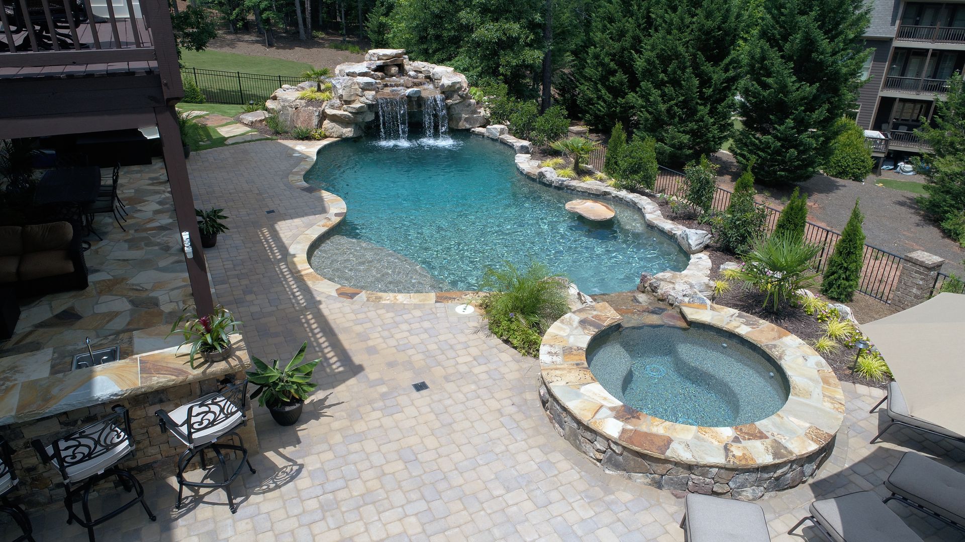 Freeform Pools Gallery | Aqua Design Pools & Spas