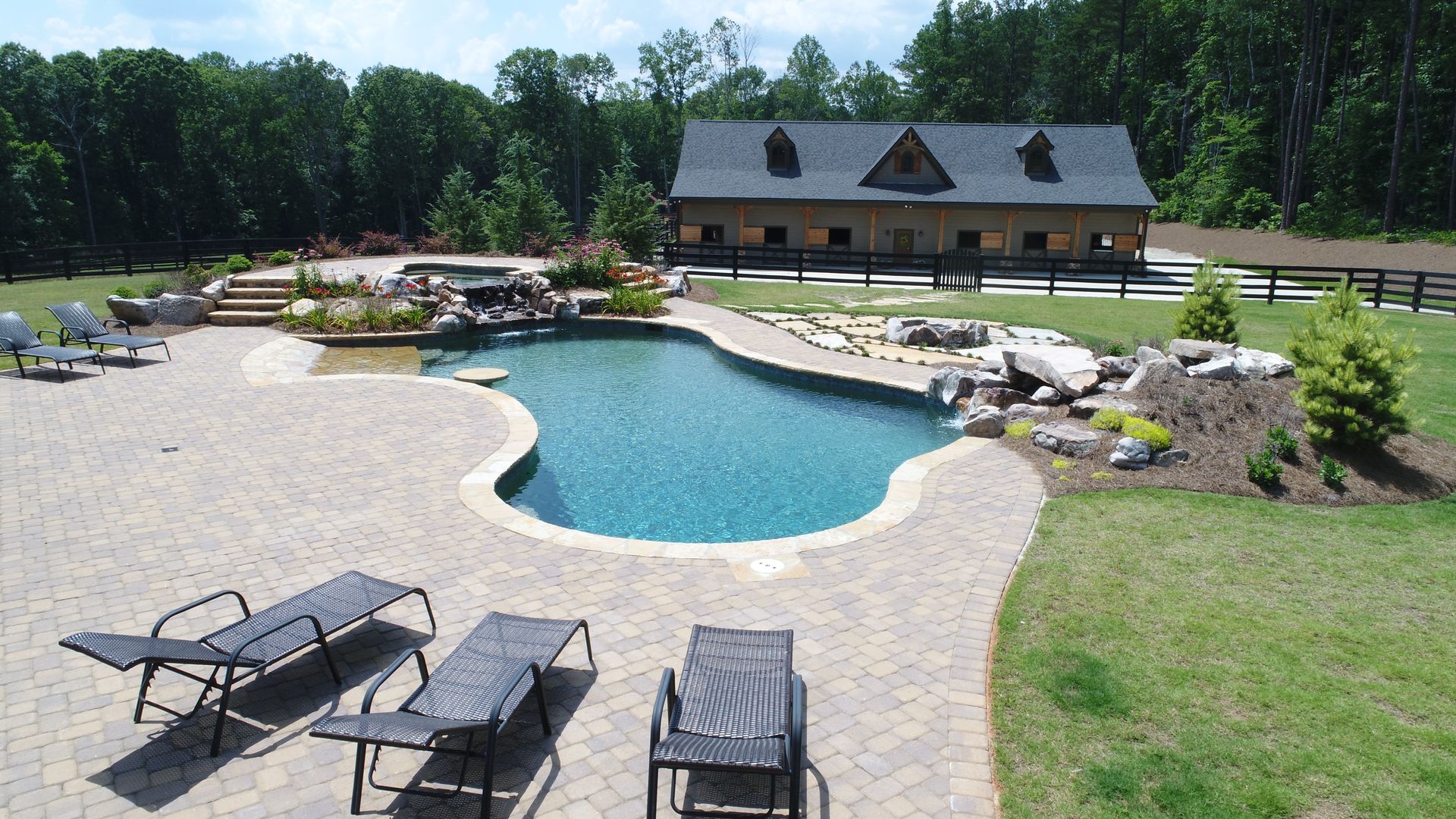 Freeform Pools Gallery | Aqua Design Pools & Spas