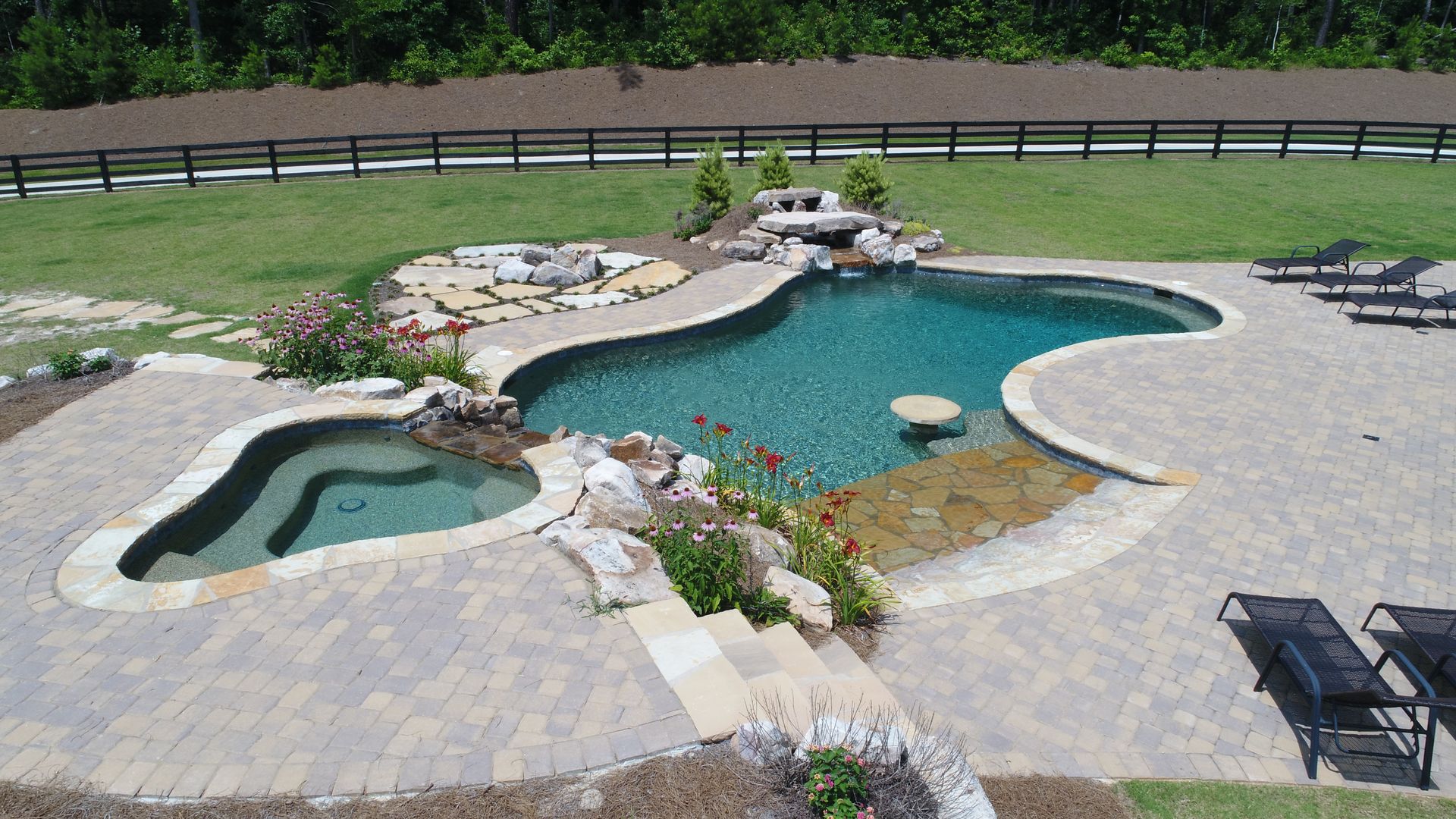 Freeform Pools Gallery | Aqua Design Pools & Spas
