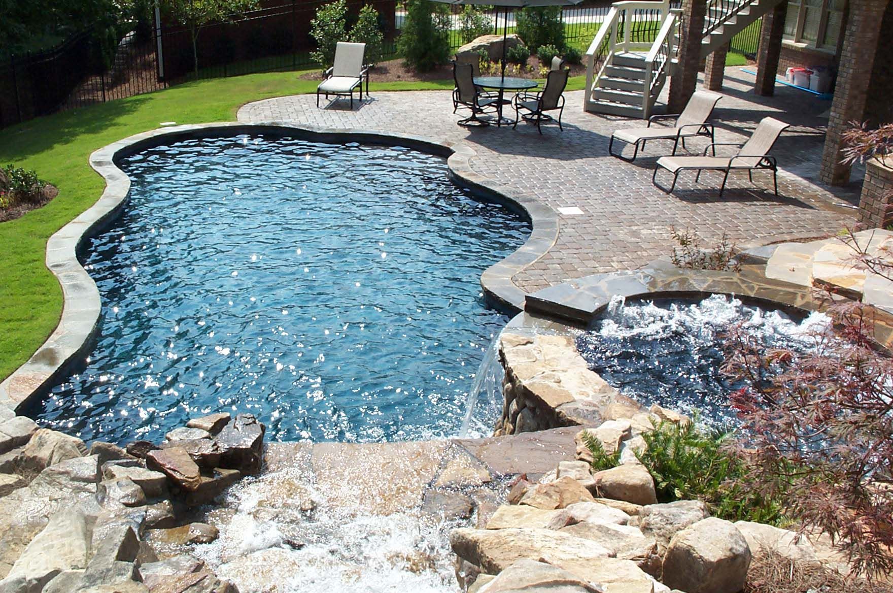 Freeform Pools Gallery | Aqua Design Pools & Spas