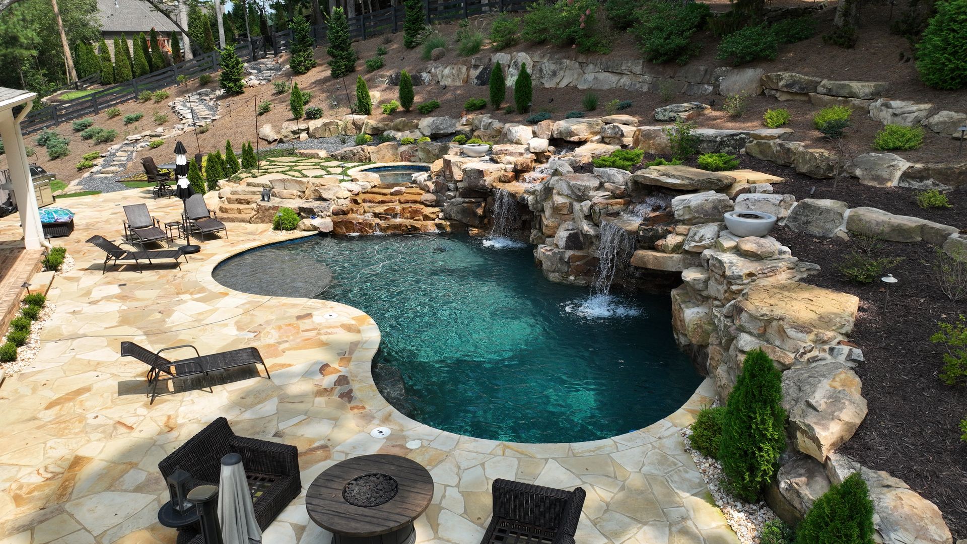 Freeform Pools Gallery | Aqua Design Pools & Spas