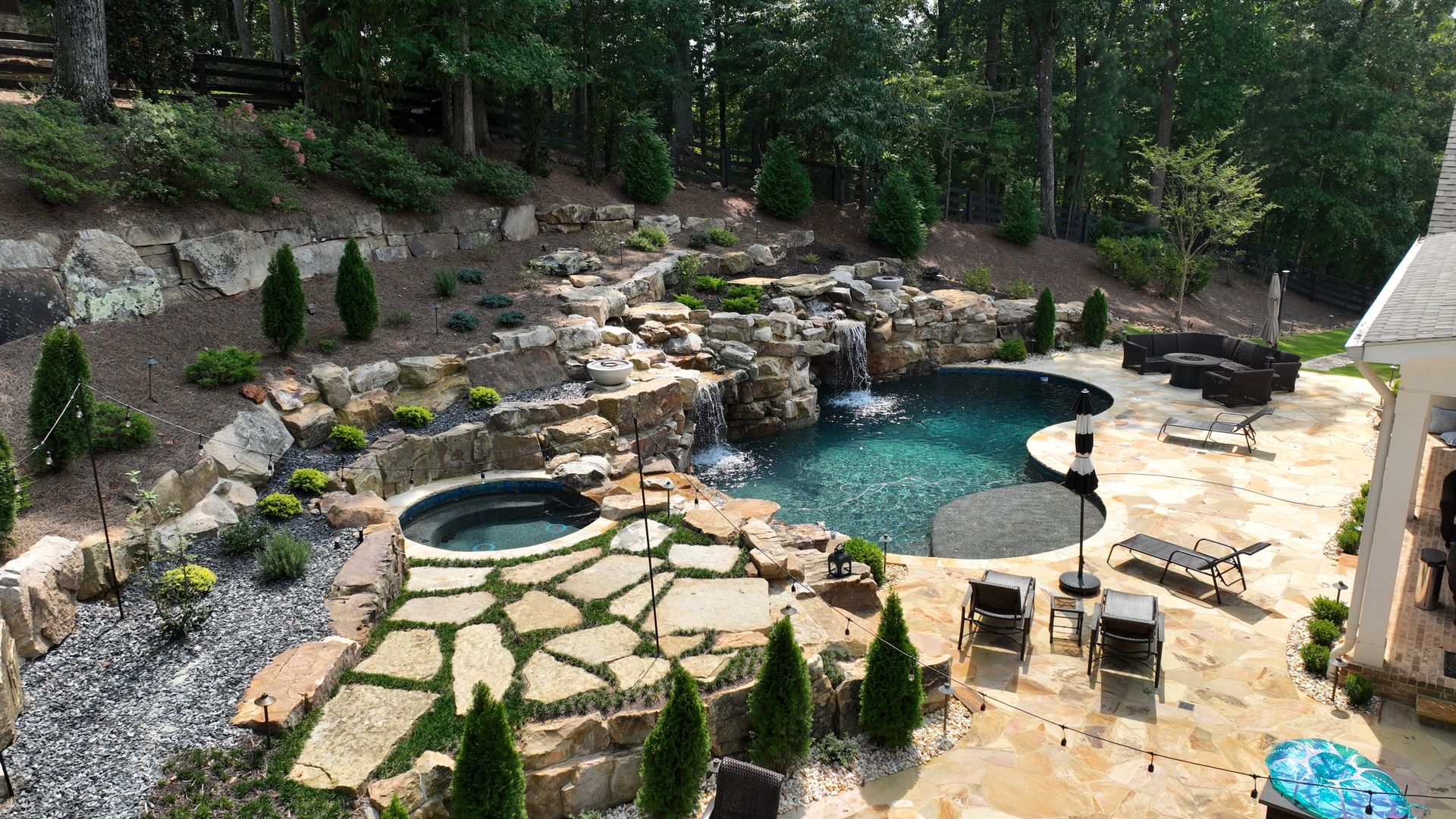 Freeform Pools Gallery | Aqua Design Pools & Spas