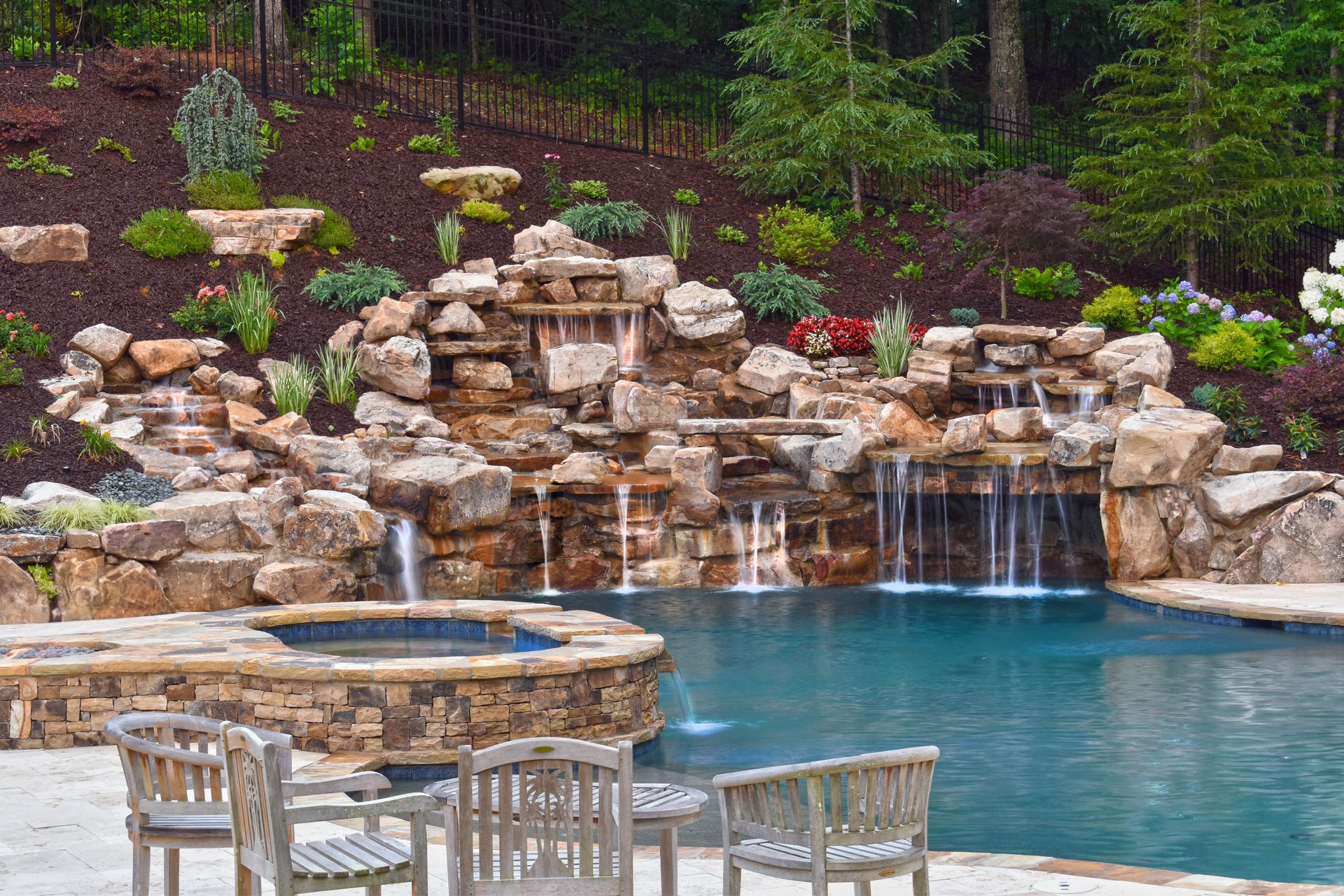 Freeform Pools Gallery | Aqua Design Pools & Spas