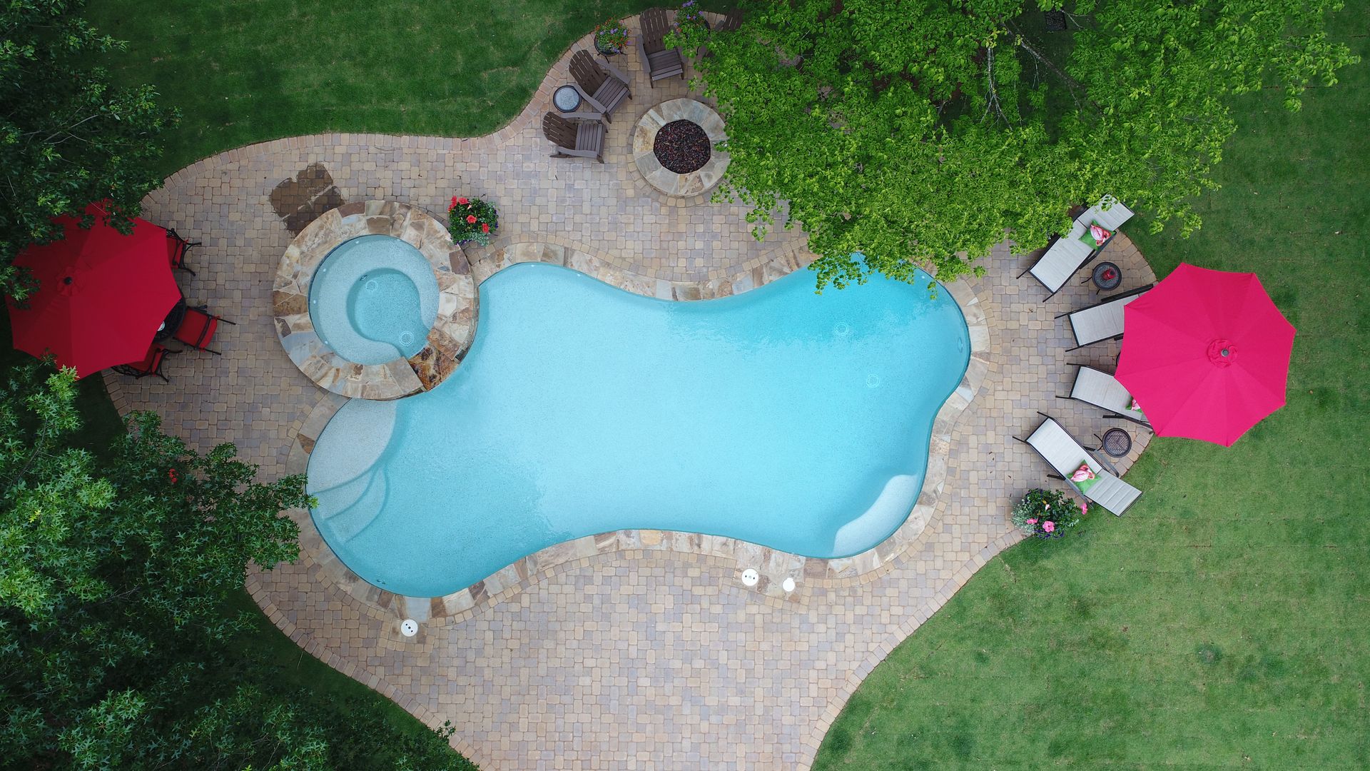 Freeform Pools Gallery | Aqua Design Pools & Spas
