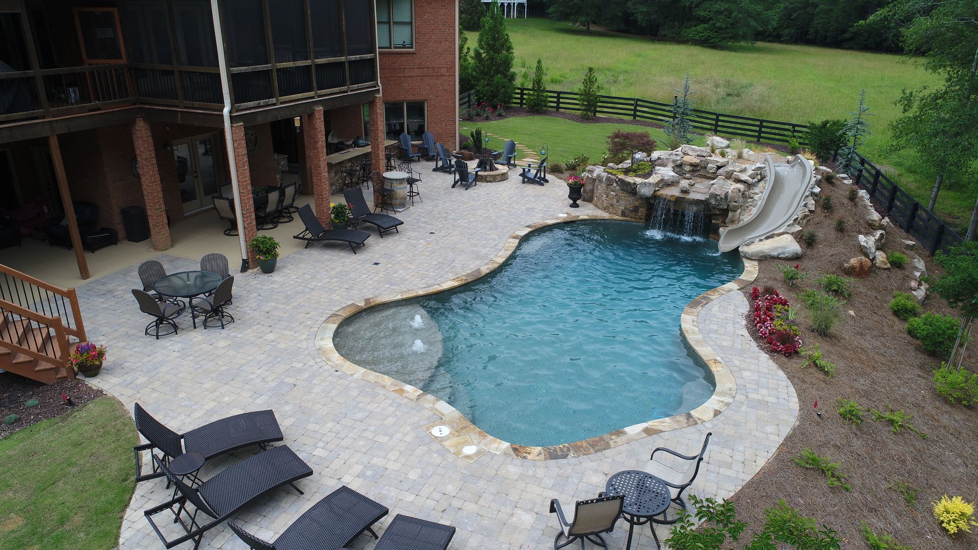 Freeform Pools Gallery | Aqua Design Pools & Spas